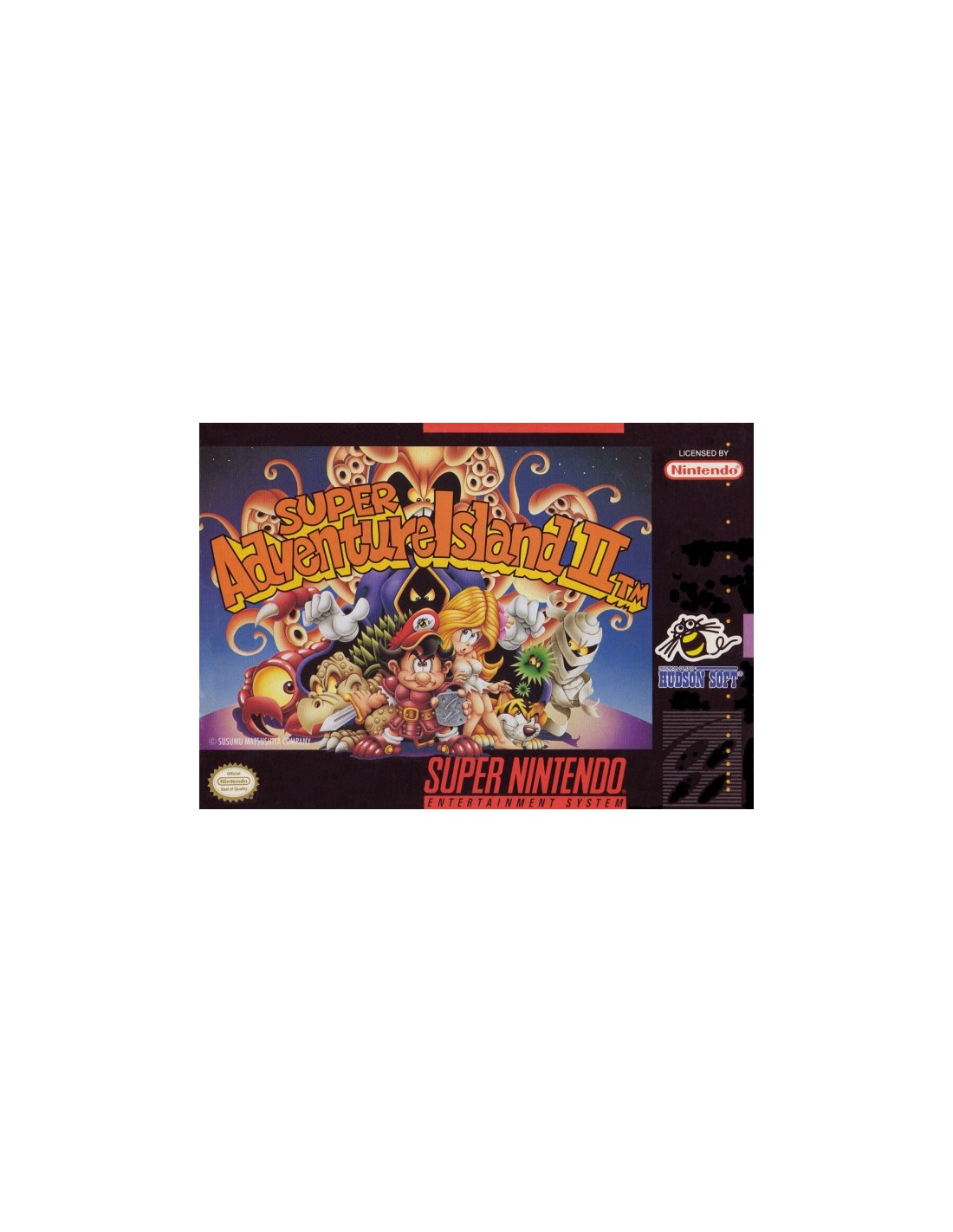 Super Adventure Island II (NTSC-U) - SNES